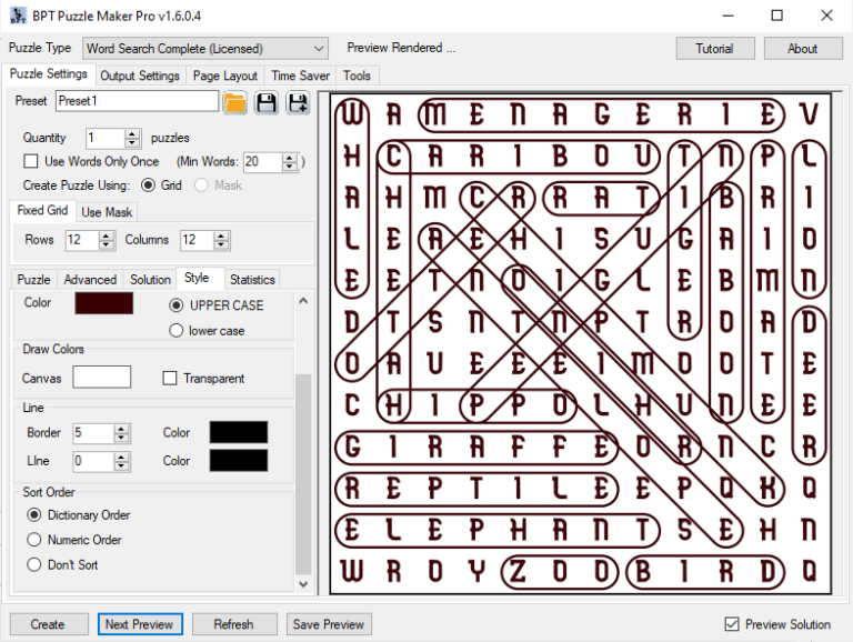 Puzzle Maker Pro - Standard Word Search Bundle 1 - BookPublisherTools
