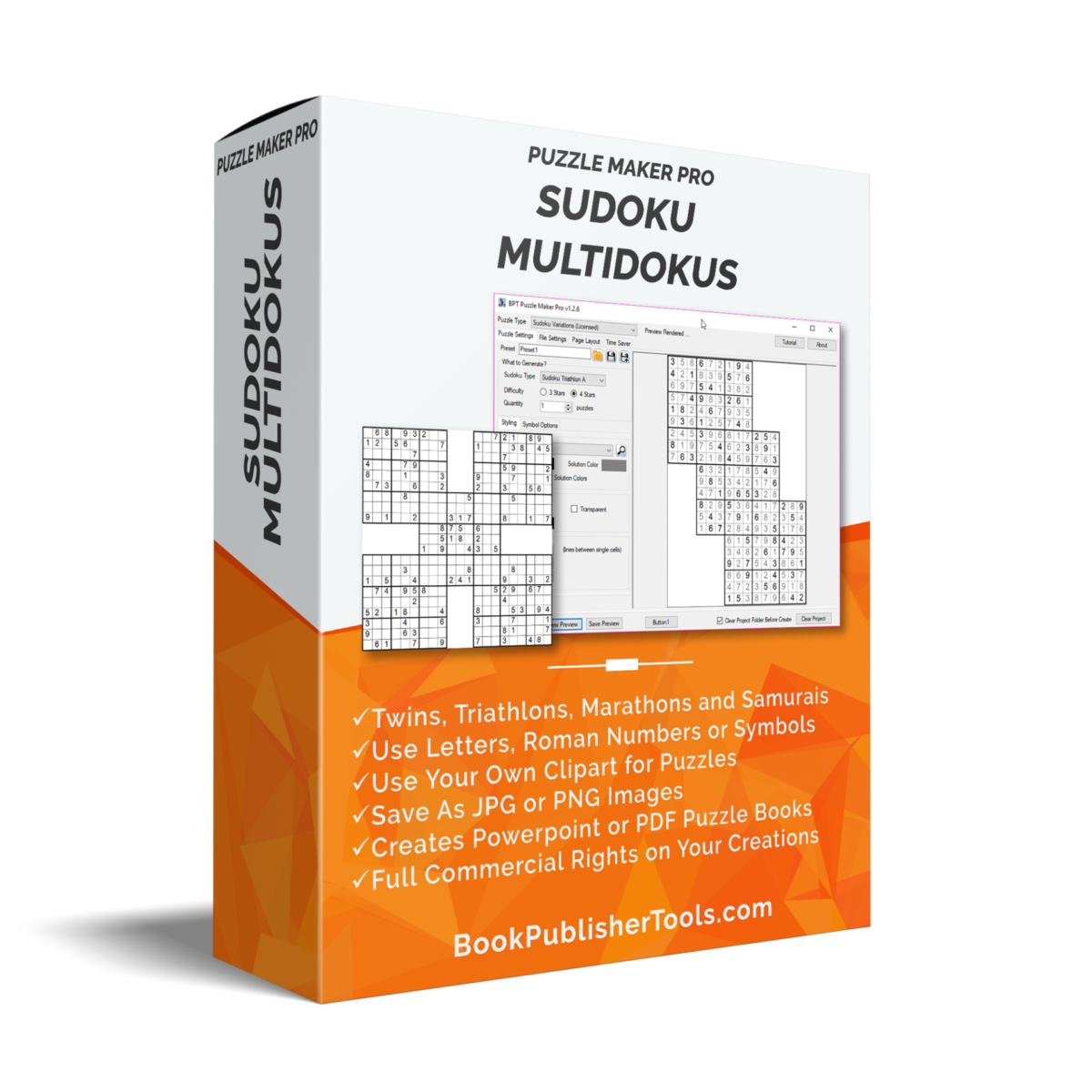 Puzzle Maker Pro - Sudoku Variations Bundle 2 - BookPublisherTools Puzzle Maker Pro - Sudoku Variations Bundle 2 - BookPublisherTools