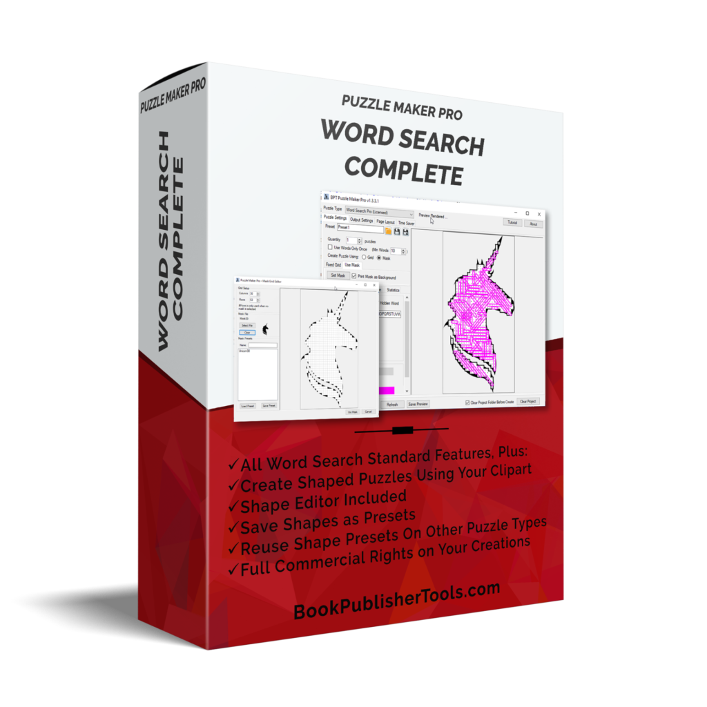 Puzzle Maker Pro Word Search Complete BookPublisherTools puzzle-maker-pro-word-search-complete-bookpublishertools