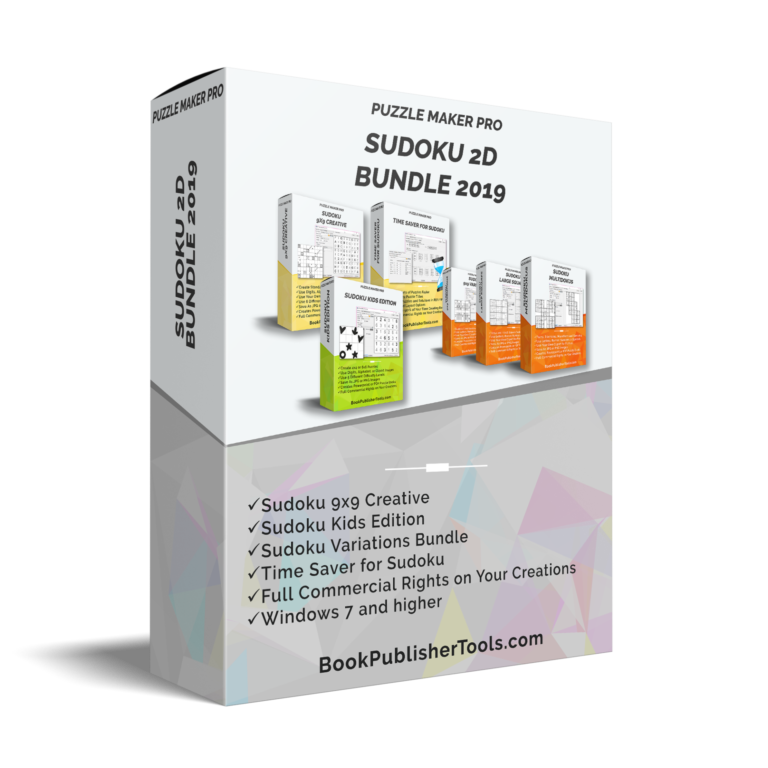 Puzzle Maker Pro - Word Search Bundle 1 - BookPublisherTools