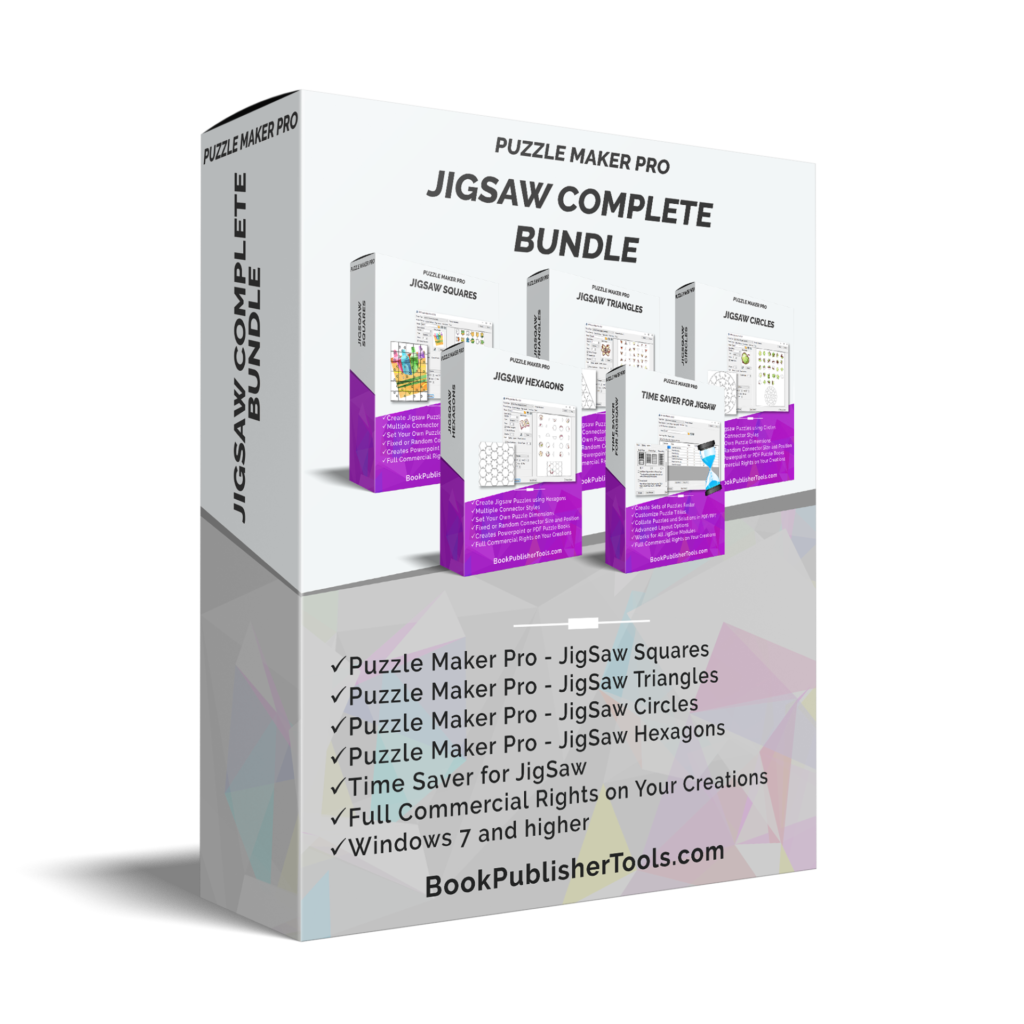 Puzzle Maker Pro - JigSaw Complete Bundle - BookPublisherTools