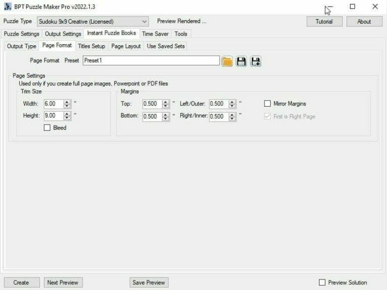 Puzzle Maker Pro - Sudoku 9x9 Creative | BookPublisherTools