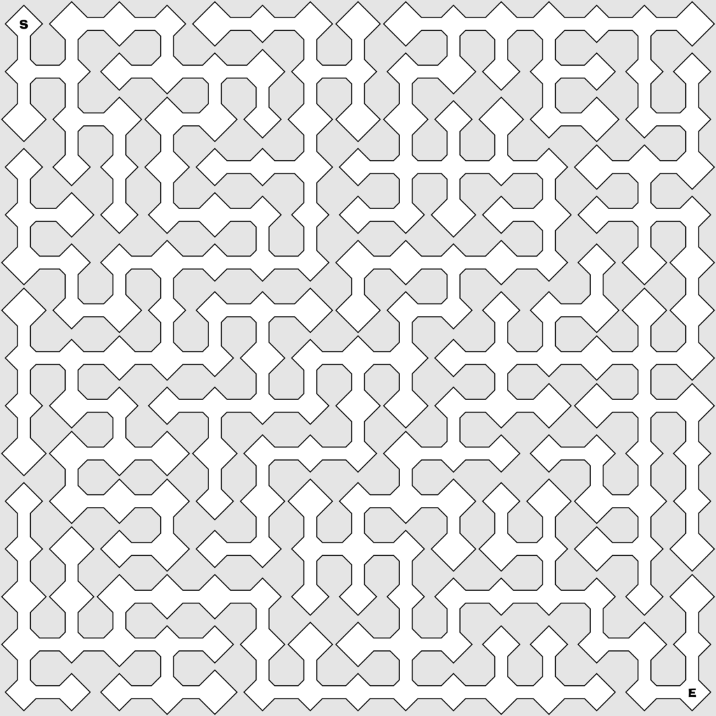 Maze Tile Set 1 - Plain and Geometric | BookPublisherTools