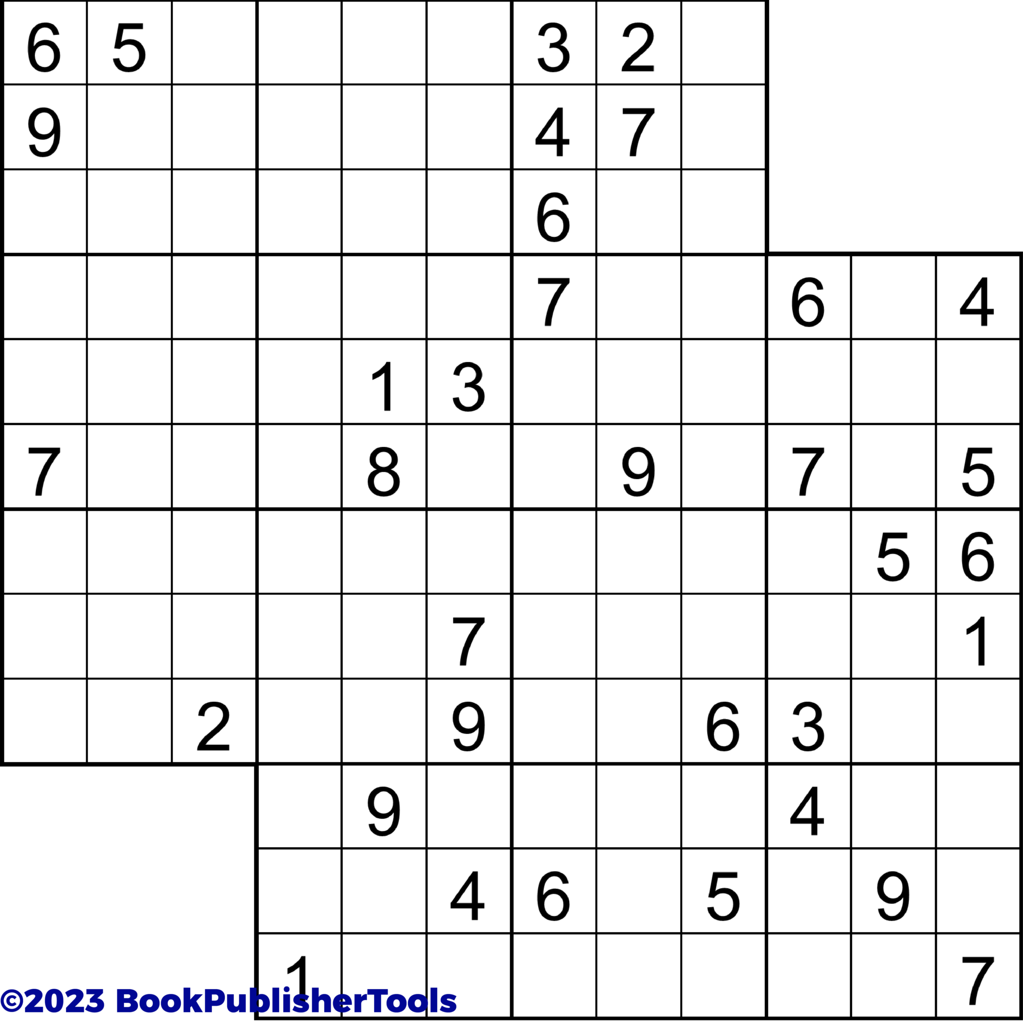 Puzzle Maker Pro - Sudoku Multidokus 3 | BookPublisherTools
