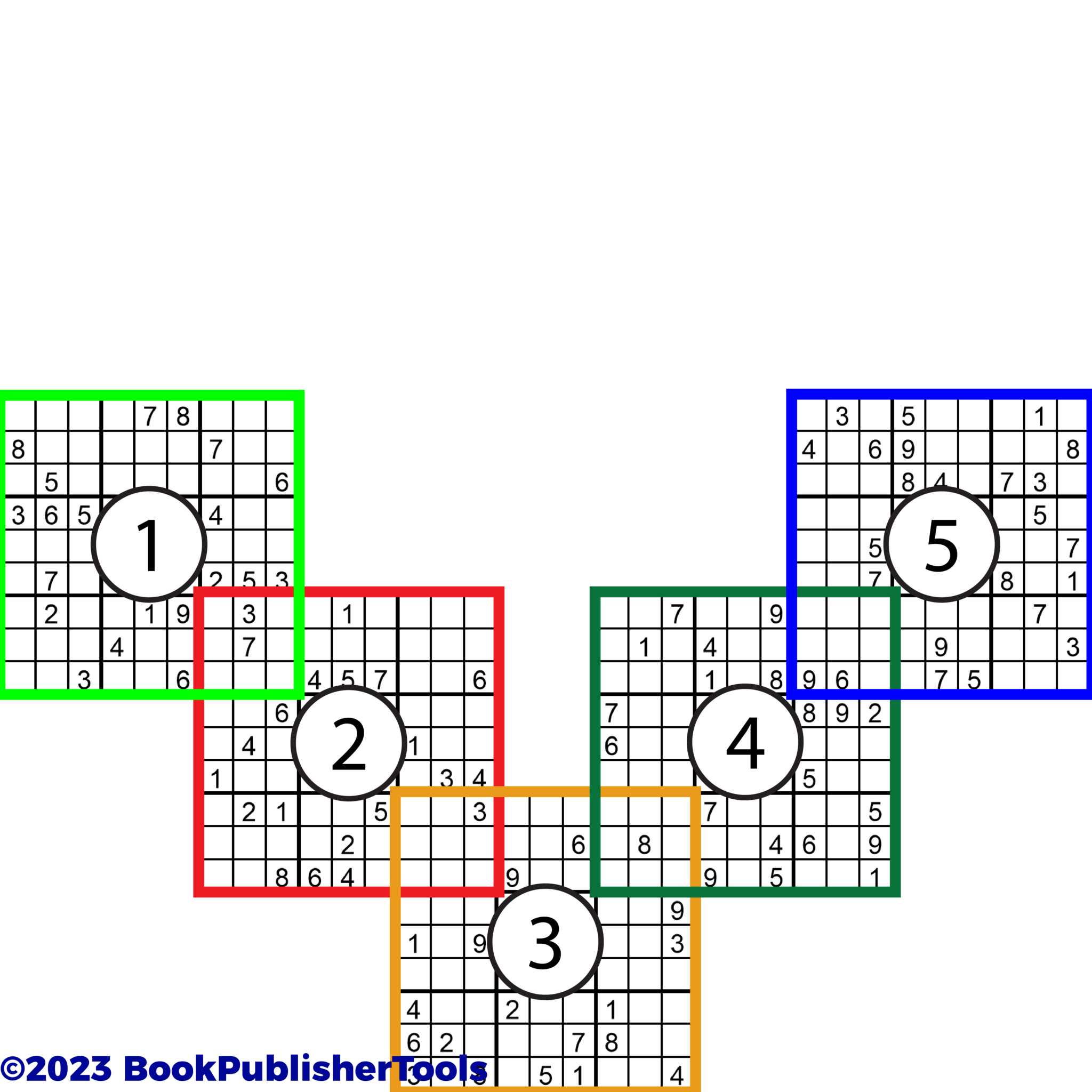 Puzzle Maker Pro - Sudoku Multidokus 3 | BookPublisherTools