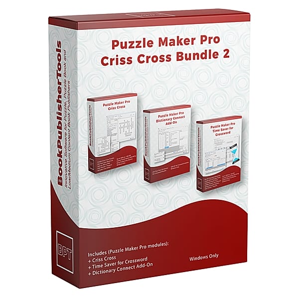 Puzzle Maker Pro - Criss Cross Bundle 2 | BookPublisherTools