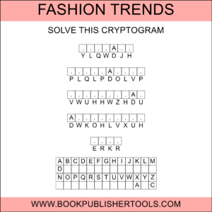 Puzzle Maker Pro - Easy Cryptograms | BookPublisherTools