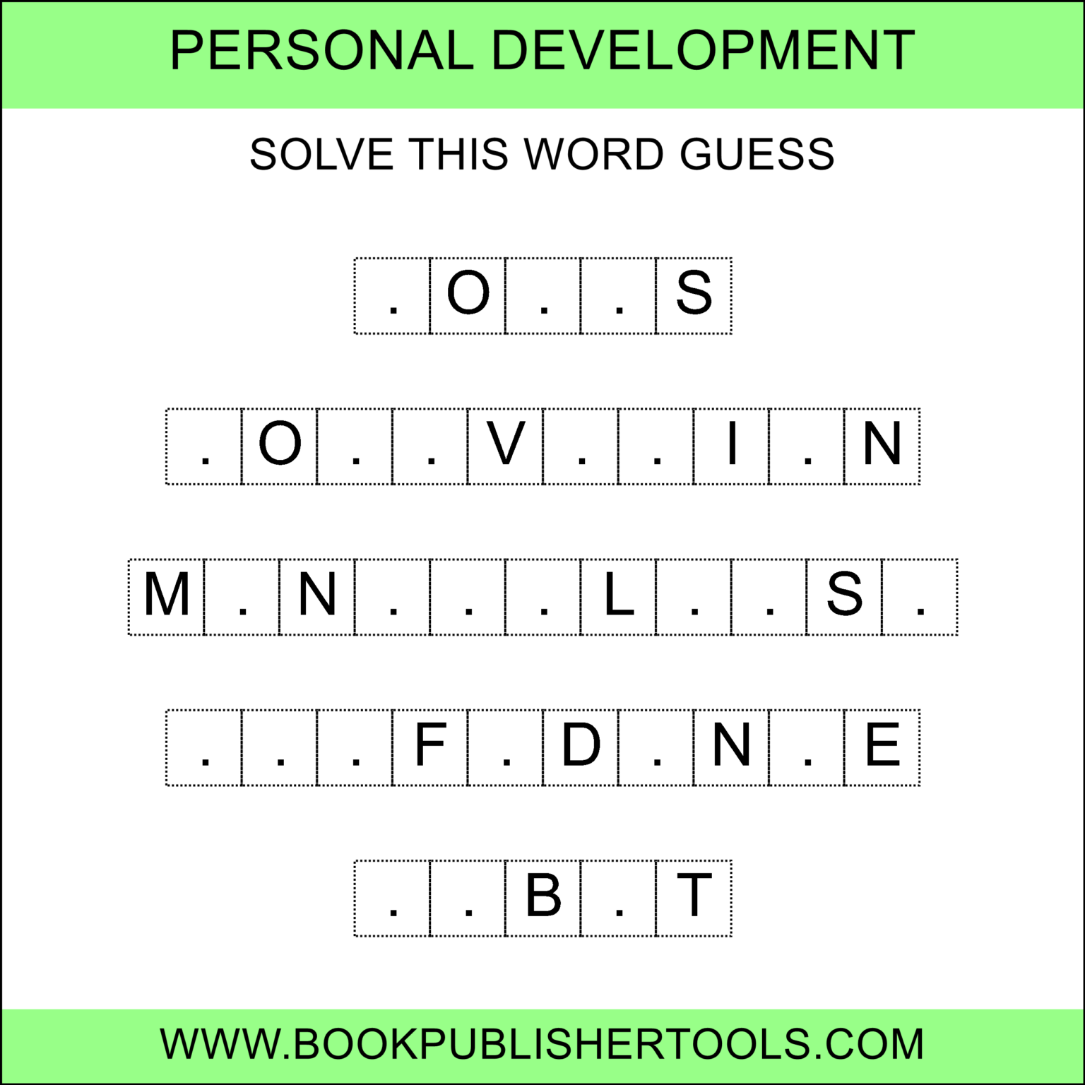 Puzzle Maker Pro - Word Guess | BookPublisherTools