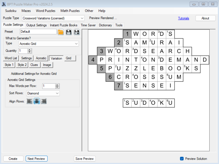 Puzzle Maker Pro - All Word Puzzles Bundle | BookPublisherTools