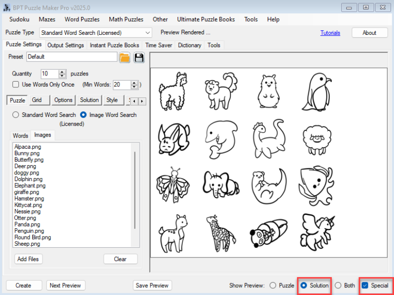 Getting Started with Image Word Search