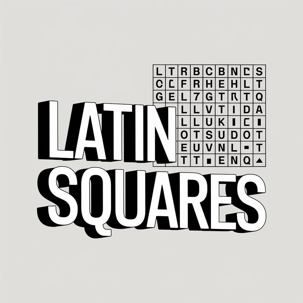 Latin Squares | BookPublisherTools