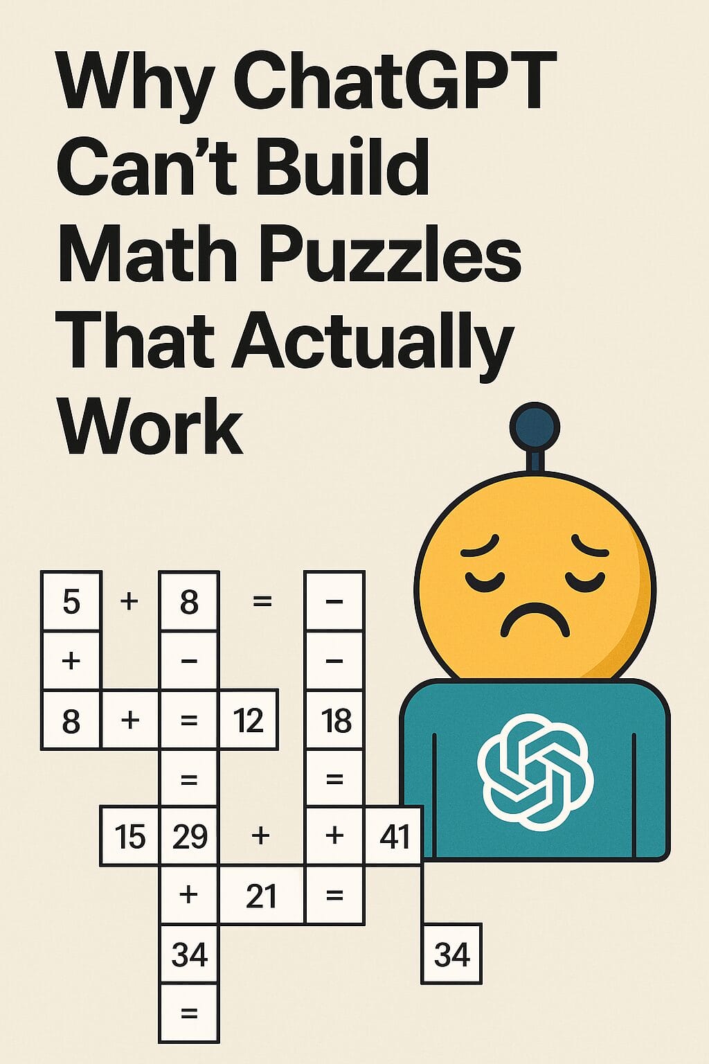 Why ChatGPT Can’t Build Math Puzzles That Actually Work