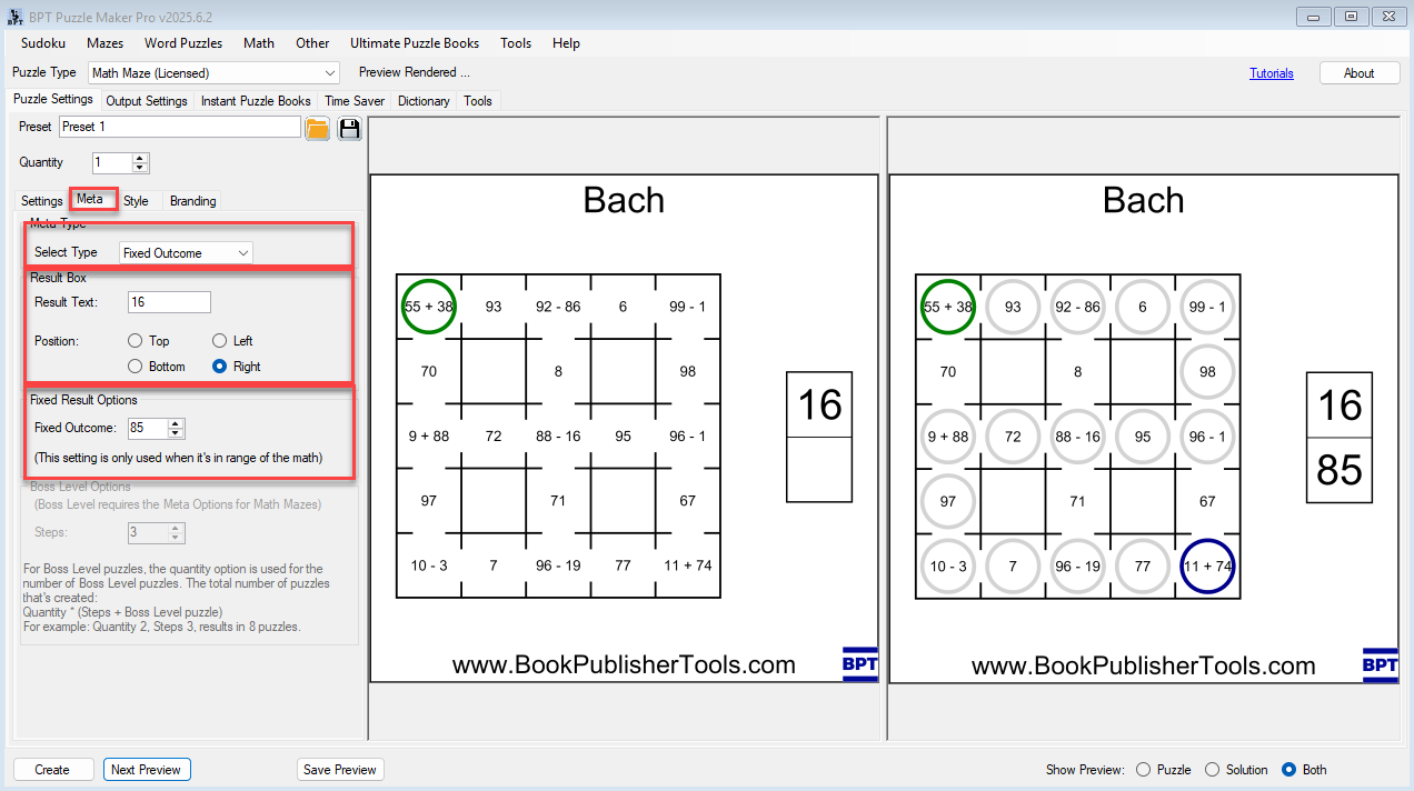 Create Historical Logic Puzzles Using Fixed Outcome Mode in Math Maze