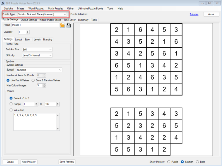 Getting Started with Sudoku Pick and Place
