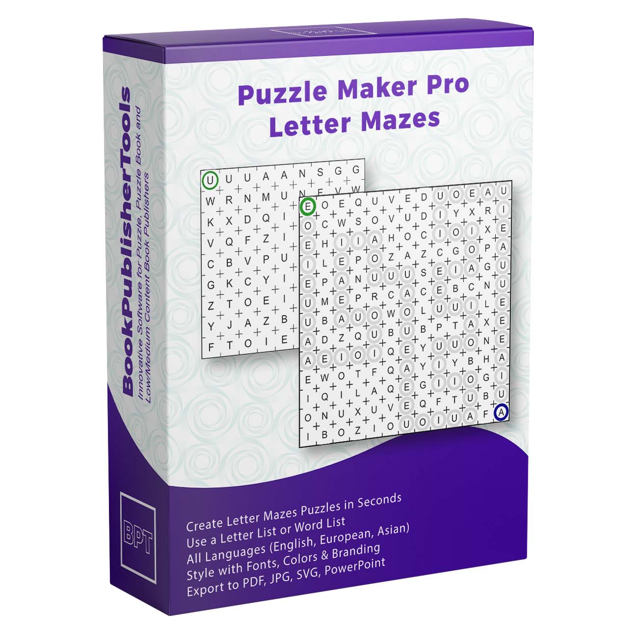 Puzzle Maker Pro - Letter Mazes | BookPublisherTools