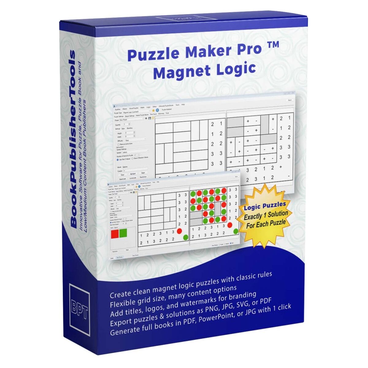 Logic Puzzle Generators Category | BookPublisherTools
