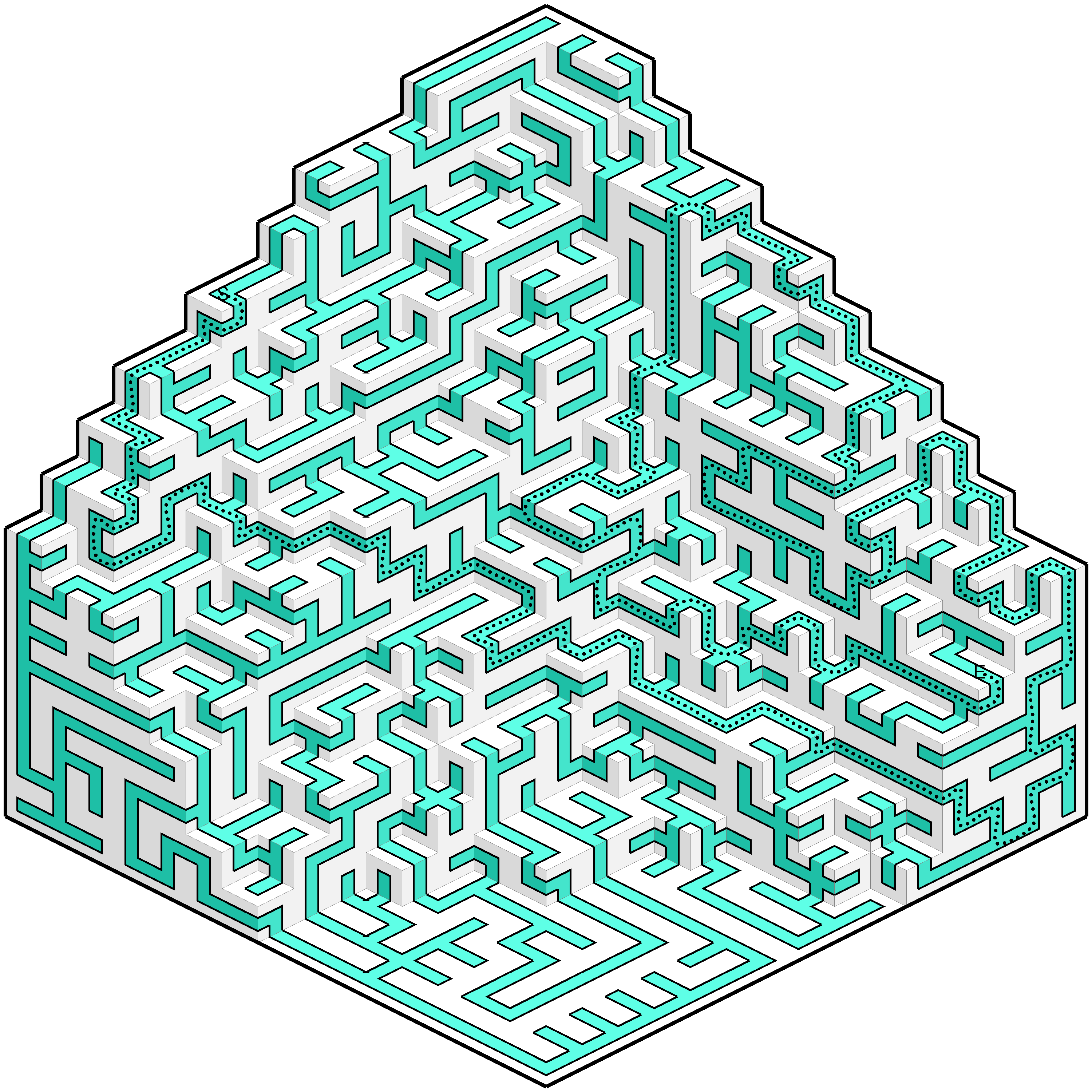 How to Use the Paths Add-On for Mazes 3D Isometric